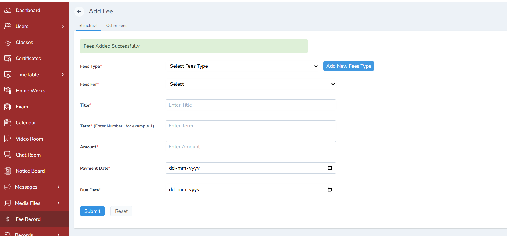 Fee Collection & Management with GegoK12 Fee Module